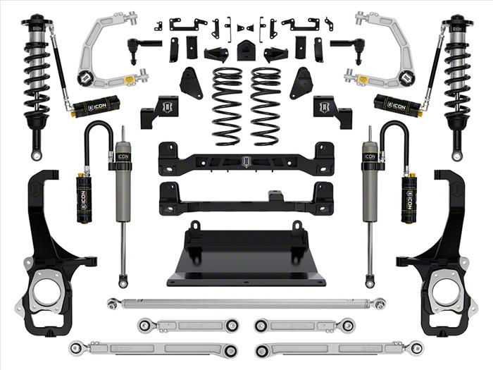 ICON Vehicle Dynamics Tundra 6-Inch Suspension Lift System with Billet ...