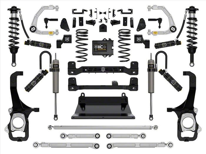 ICON Vehicle Dynamics Tundra 6-Inch Suspension Lift System with Billet ...