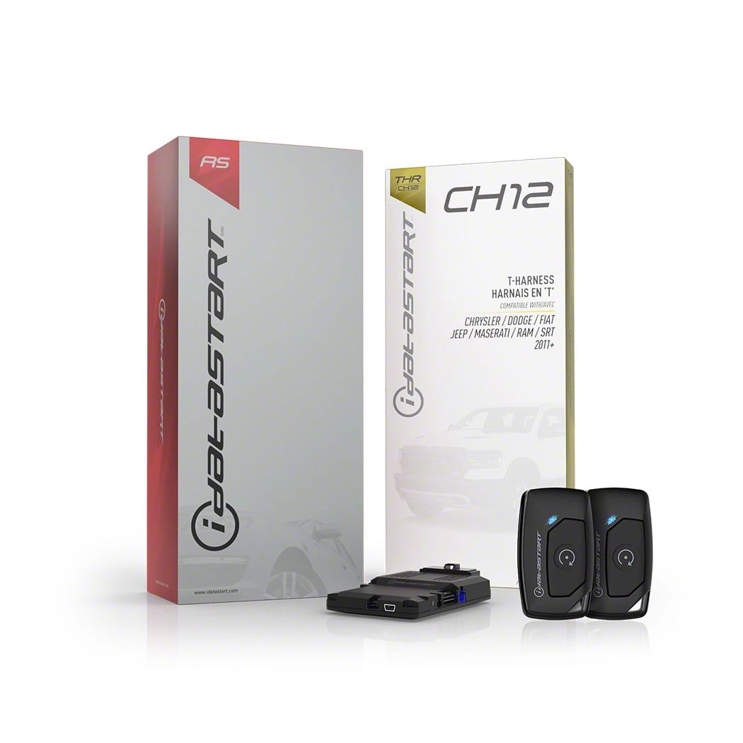 iDataStart Jeep Renegade 2-Way/5-Button Flex Remote Upgrade Kit for iDataStart Remote Start Kits ...