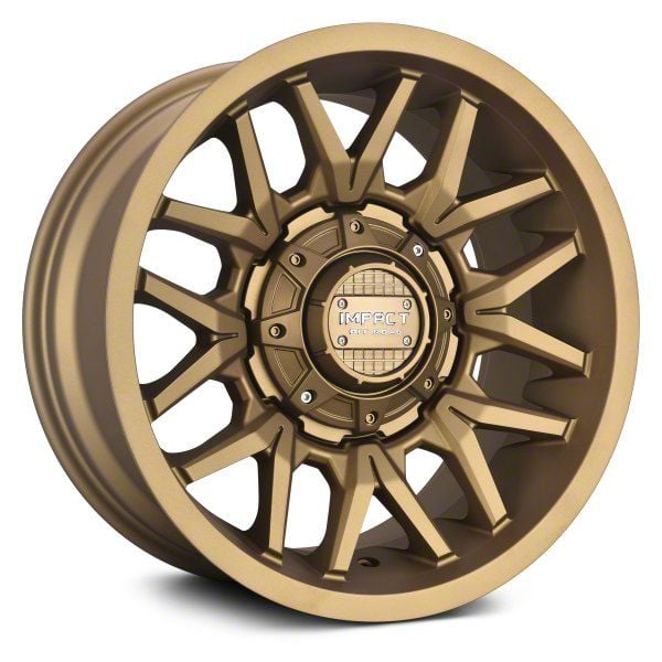 Impact Wheels Bronco 819 Bronze 6-Lug Wheel; 17x9; 0mm Offset 819BRZ ...