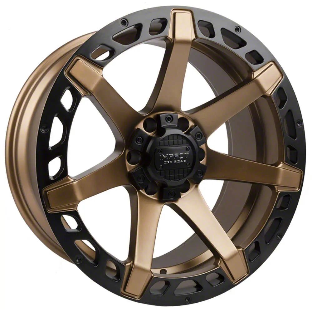 Impact Wheels Titan 904 Bronze 6-Lug Wheel; 20x10; -12mm Offset 904BRZ ...