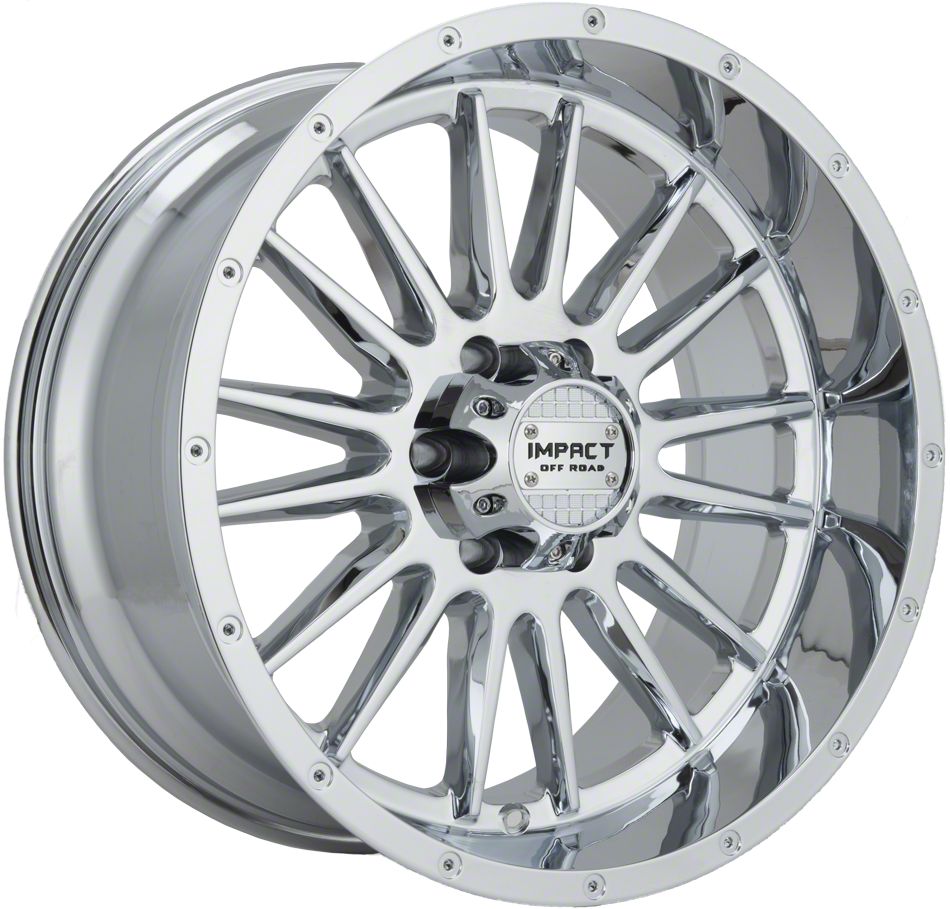 Impact Wheels Tundra 833 Chrome 6-Lug Wheel; 20x10; -12mm Offset 833C ...