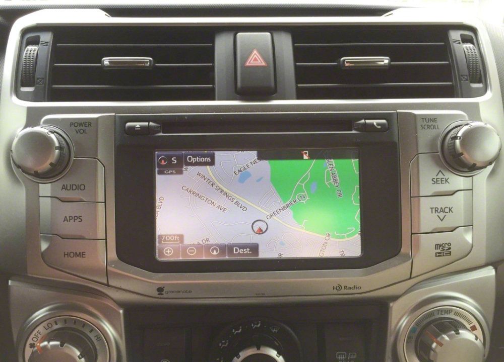 Infotainment Toyota 4-Runner Entune Premium GPS Navigation Radio ...