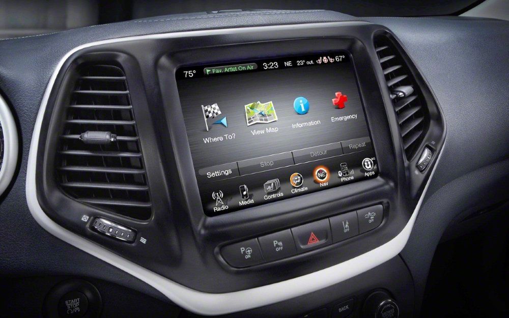 Infotainment Jeep Cherokee GPS UConnect Navigation 8.4AN RA4 Radio ...