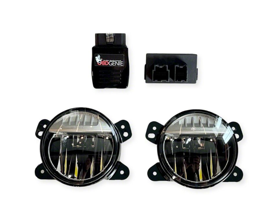 Infotainment Jeep Gladiator Factory OEM Mopar LED Fog Lamp Upgrade C ...