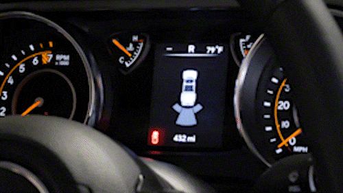 Infotainment Jeep Gladiator Factory OEM ParkSense Rear Park Assist C ...