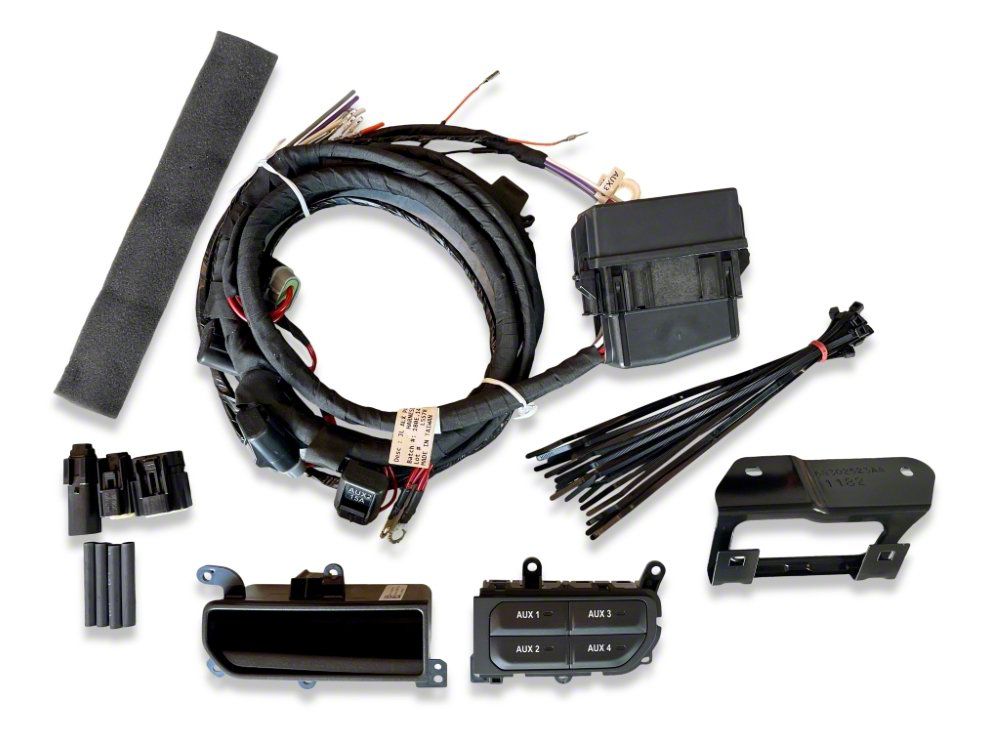 Infotainment Jeep Wrangler Factory OEM AUX Switch Bank Programmer ...