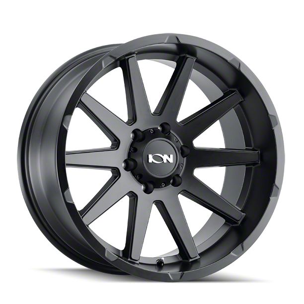 ION Wheels Toyota 4-Runner TYPE 143 Matte Black 6-Lug Wheel; 17x9 ...