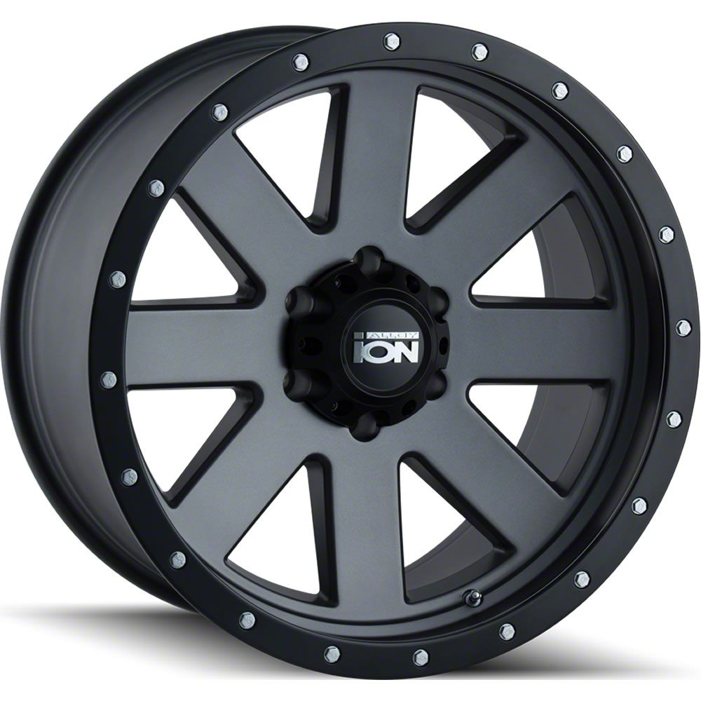 ION Wheels Toyota 4-Runner TYPE 134 Matte Gunmetal Beadlock 6-Lug Wheel ...