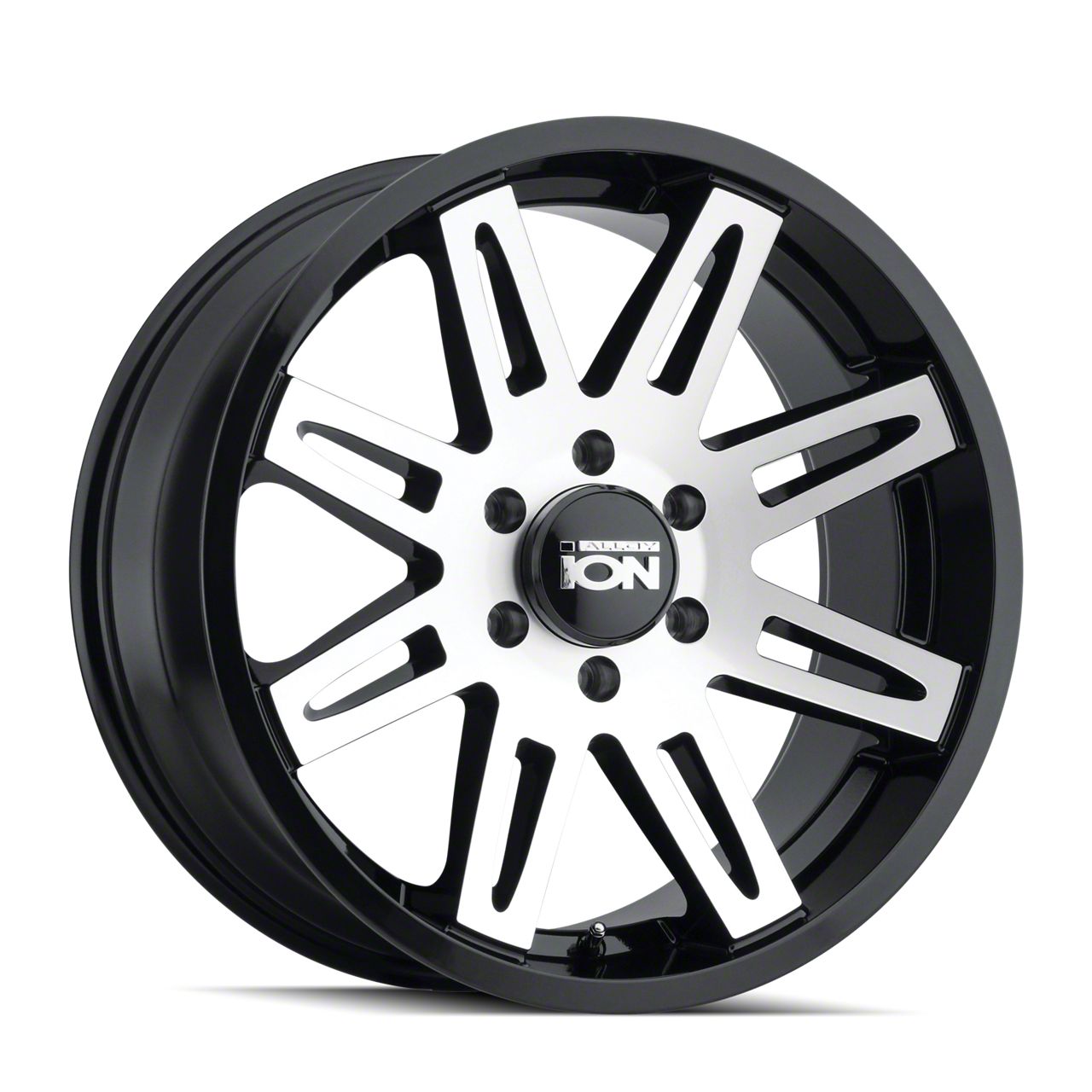ION Wheels Bronco 142 Satin Black Machined 6-Lug Wheel; 17x9; -12mm Offset 142-7983B (21-24 ...