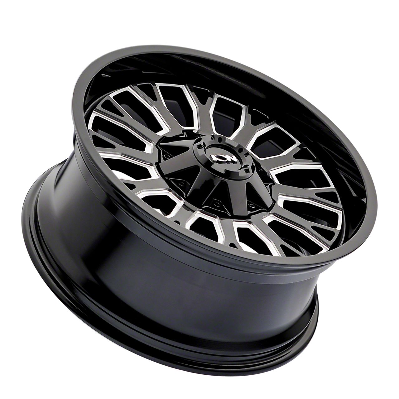 ION Wheels Jeep Wrangler TYPE 152 Gloss Black Milled Wheel; 20x9; 0mm Offset 152-2952M (76-86 ...