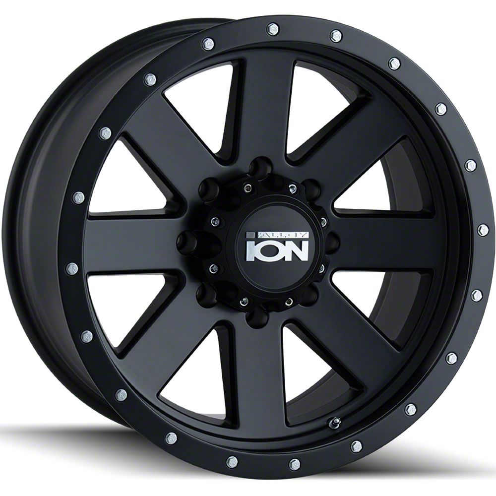 ION Wheels Jeep Grand Cherokee TYPE 134 Matte Black Wheel; 17x8.5; 6mm ...