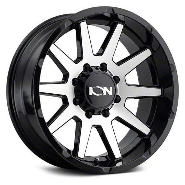 Tacoma TYPE 143 Gloss Black Machine 6-Lug Wheel; 18x9; 18mm Offset (16 ...