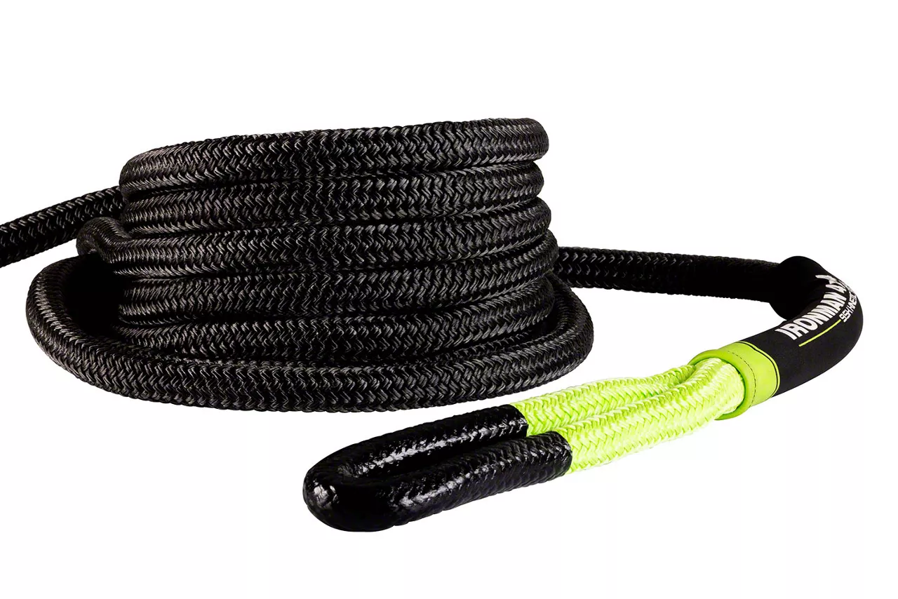 Ironman 4x4 Jeep Wrangler 7/8-Inch x 30-Foot Kinetic Recovery Rope ...