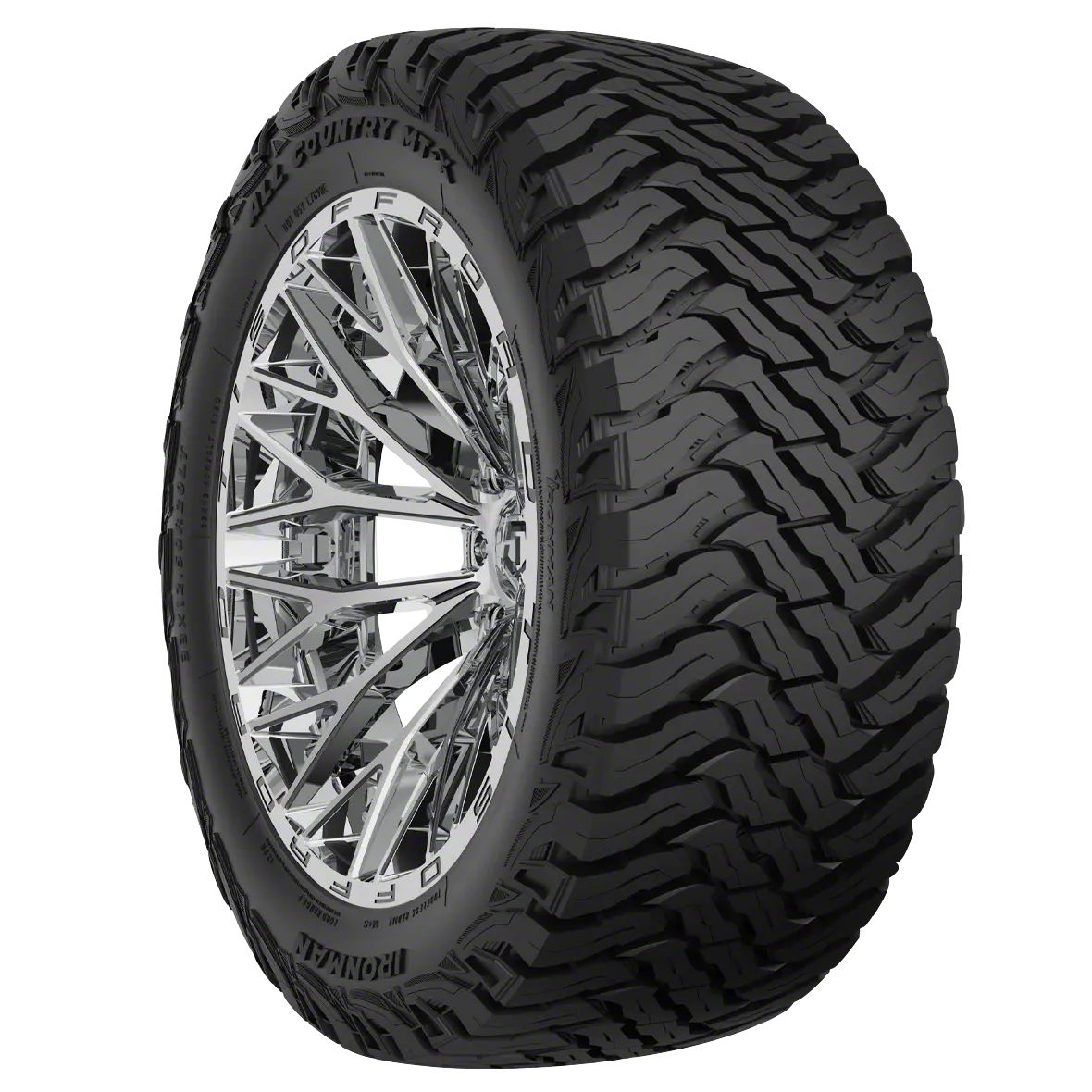 Ironman Jeep Gladiator All Country MT-X Mud-Terrain Tire 98778 (33 ...