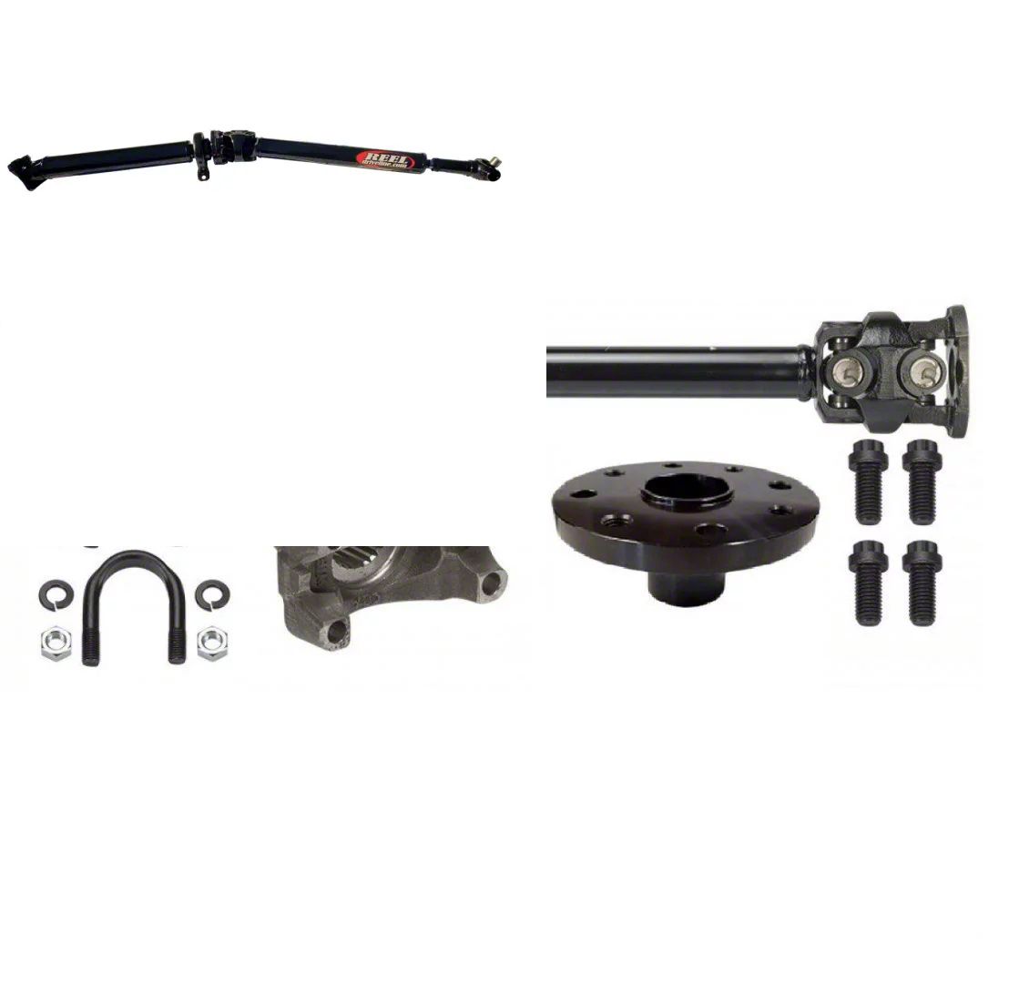 J.E. Reel Jeep Gladiator Heavy Duty 1350 Rear Driveshaft with Center ...