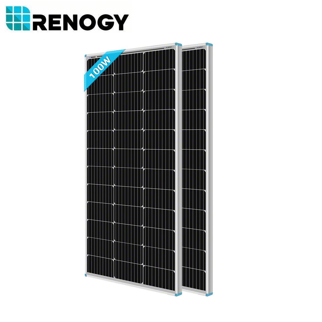 Jeep Cherokee 100 Watt 12V Monocrystalline Solar Panel Compact Design ...