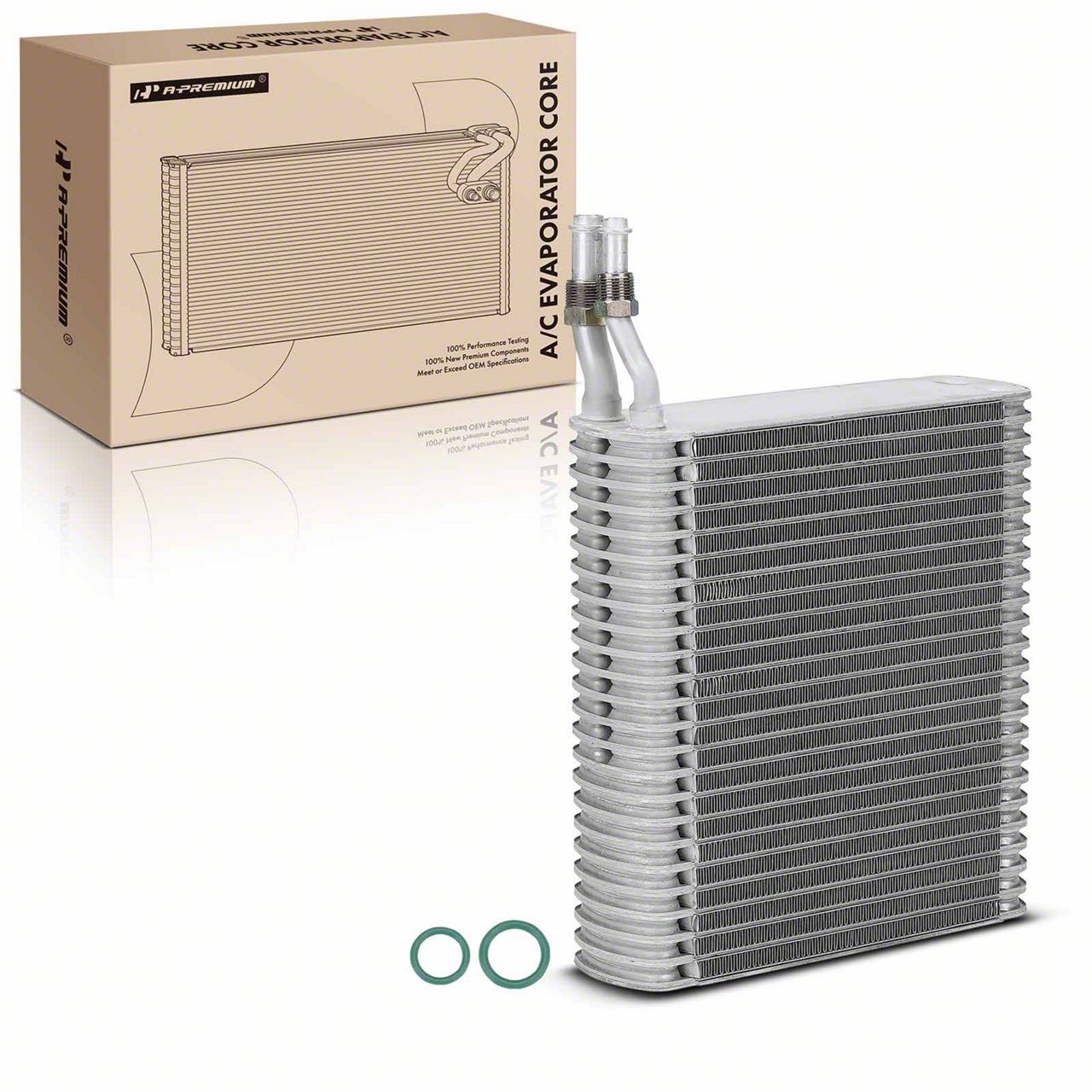 Jeep Cherokee A/C Evaporator Core; Plate Fin (91-96 Jeep Cherokee XJ ...