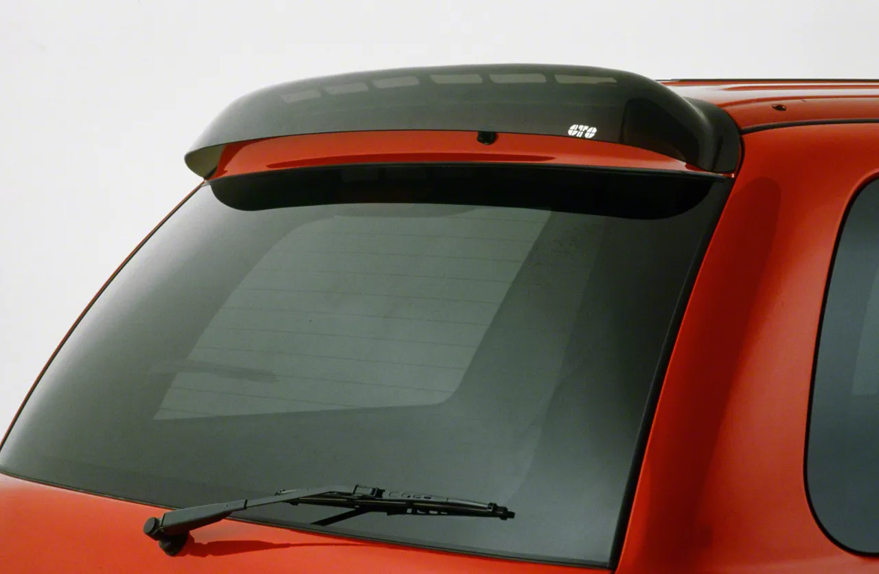 Jeep Cherokee Aerowing Rear Window Deflector; Smoked (84-96 Jeep ...