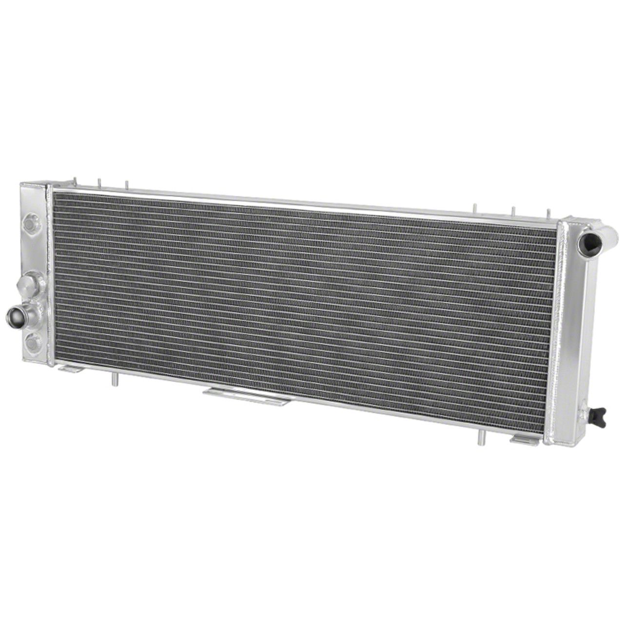 Jeep Cherokee Aluminum Performance Radiator; 3-Row (84-90 2.8L, 4.0L ...