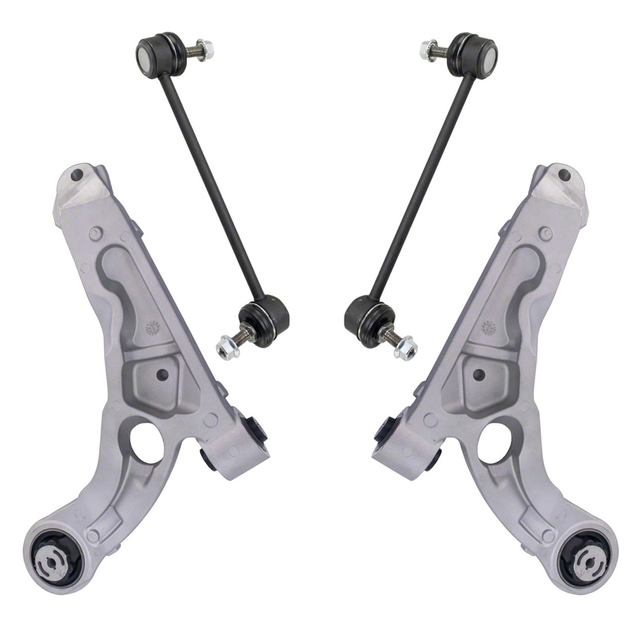 Jeep Cherokee Front Sway Bar Links and Lower Control Arms (14-18 AWD ...