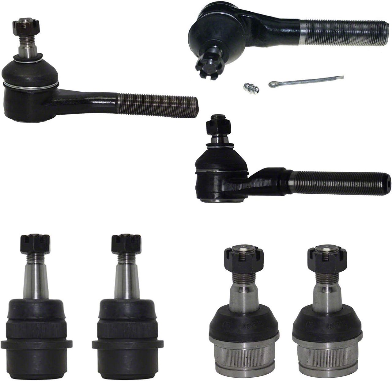 Jeep Cherokee Front Tie Rods with Ball Joints (90-01 Jeep Cherokee XJ) - Free Shipping