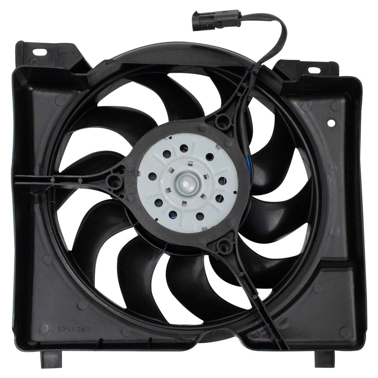 Jeep Cherokee Radiator Cooling Fan Assembly (95-96 4WD 4.0L Jeep ...