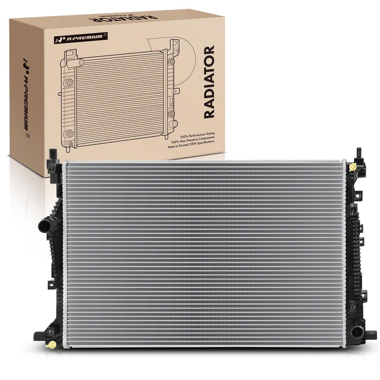 Jeep Cherokee Radiator without Oil Cooler (19-22 2.4L Jeep Cherokee KL ...