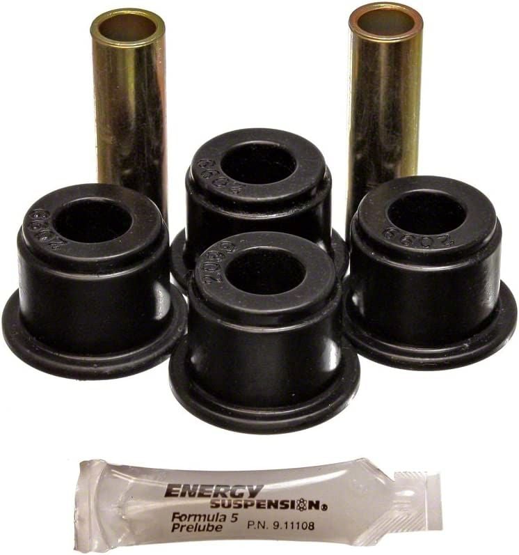 Jeep Cherokee Rear Leaf Spring Shackle Bushings; Black (84-01 Jeep ...