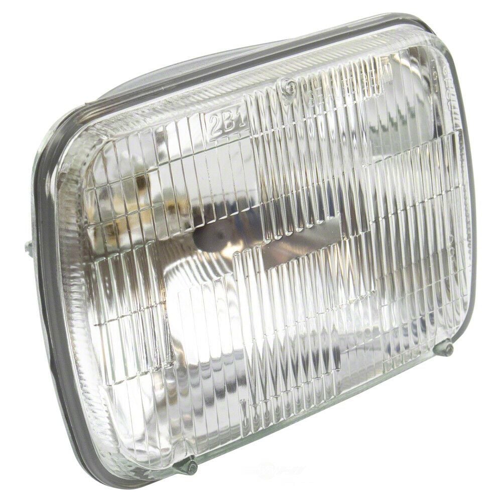 Jeep Cherokee Sealed Beam Headlights; Chrome Housing; Clear Lens (84-01 ...