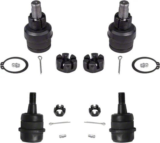 Jeep Cherokee Upper and Lower Ball Joints; Front (84-89 Jeep Cherokee ...