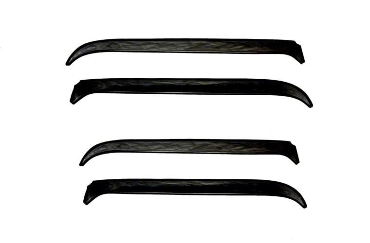 Jeep Cherokee Ventshade Window Deflectors; Black (84-96 Jeep Cherokee ...
