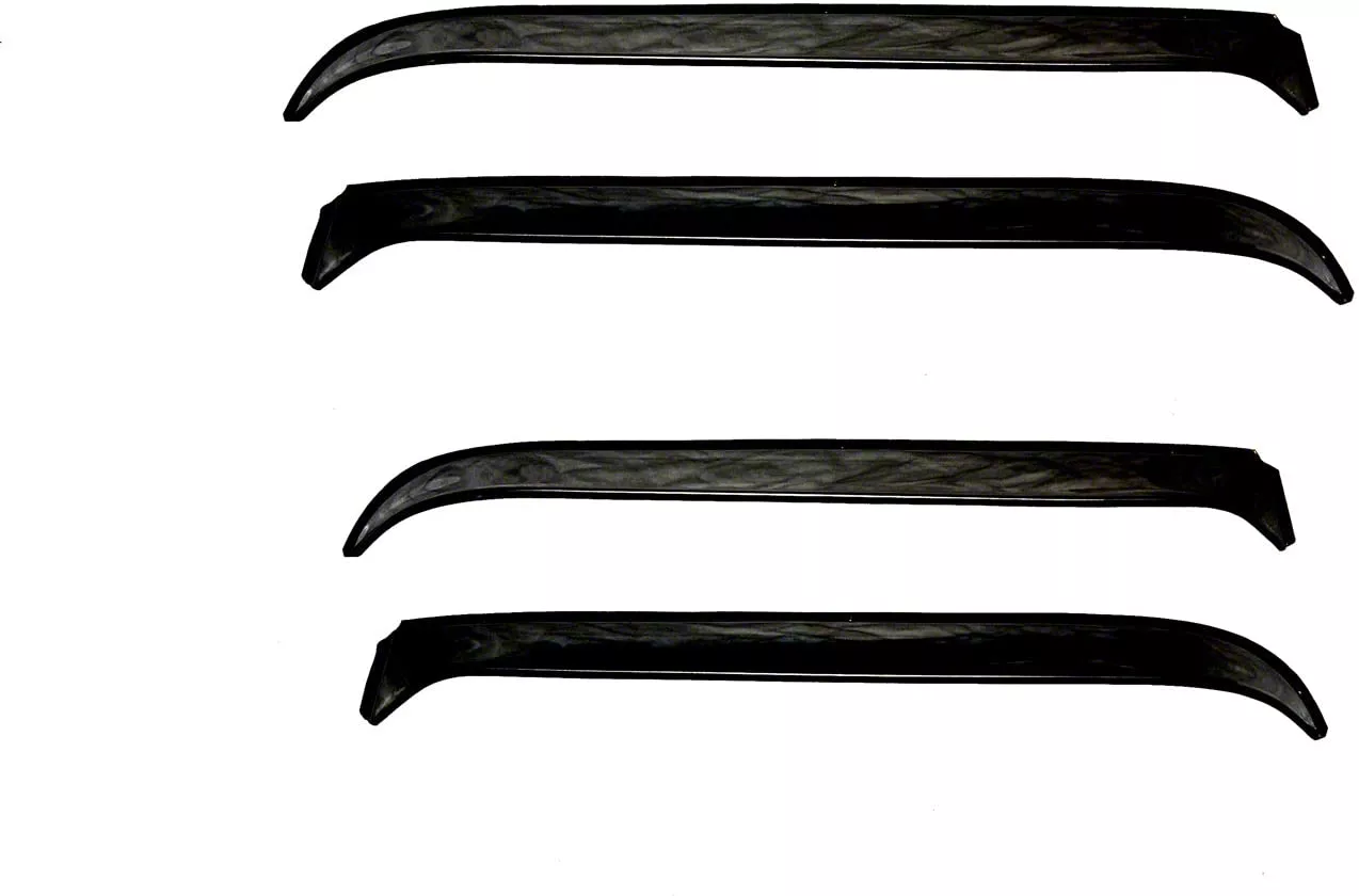 Jeep Cherokee Ventshade Window Deflectors; Black (97-01 Jeep Cherokee ...