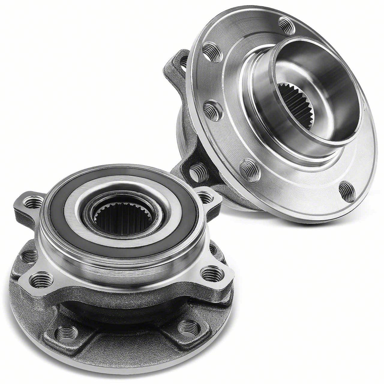 Jeep Cherokee Wheel Bearing and Hub Assemblies; Front (14-22 FWD Jeep ...