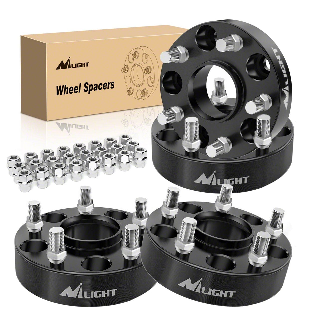 Jeep Gladiator 1.50-Inch Billet Aluminum Hubcentric 5-Lug Wheel Spacers ...