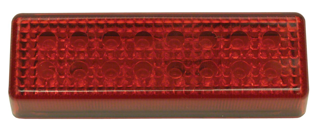 Jeep Gladiator 16-Diode Double Row LED Light; Red (Universal; Some ...