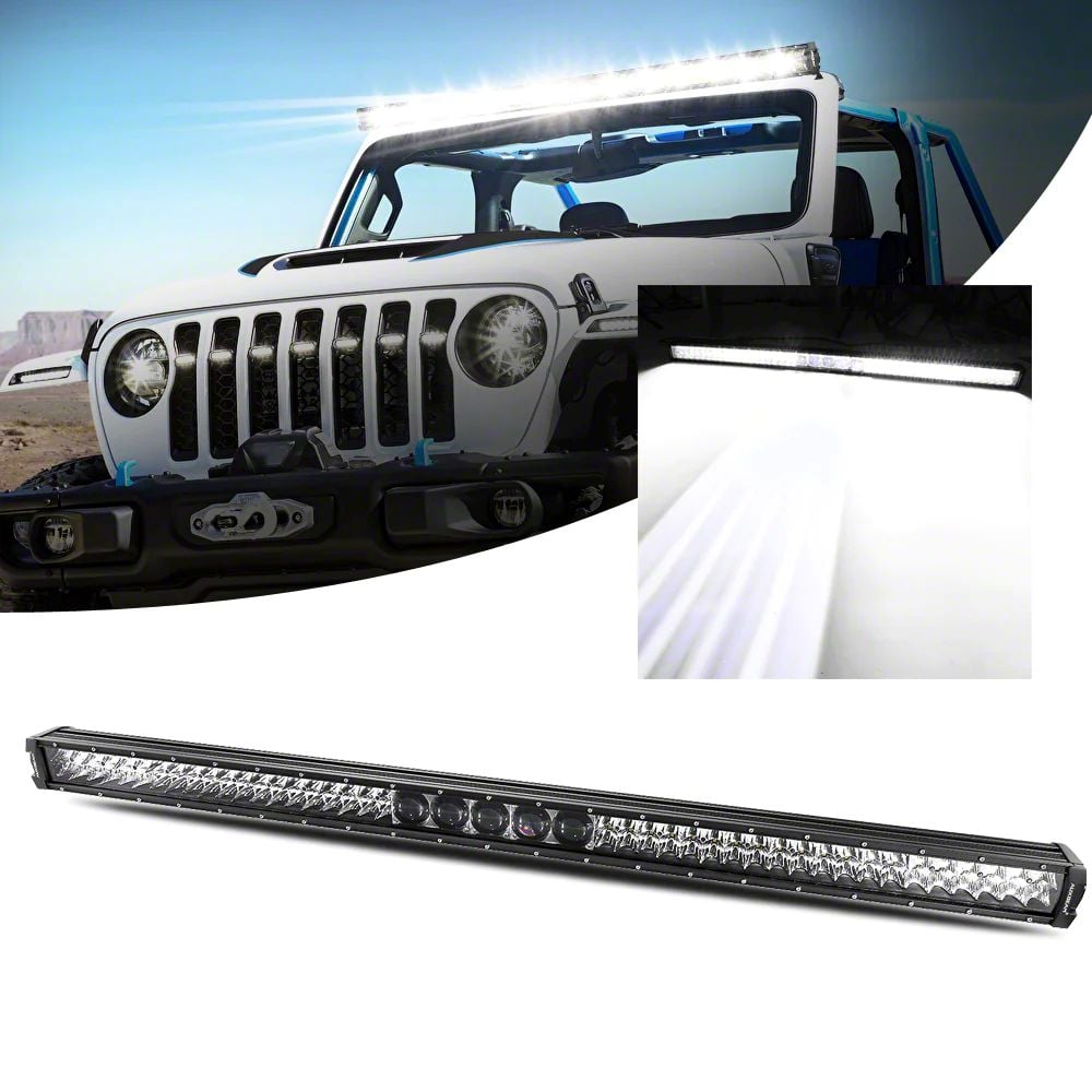Jeep Gladiator 52-Inch 5D-Pro Series LED Light Bar; Spot Beam ...