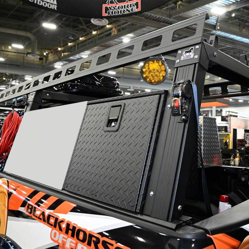 Jeep Gladiator Base K2 Tool Box; Black; 22-Inch (Universal; Some ...