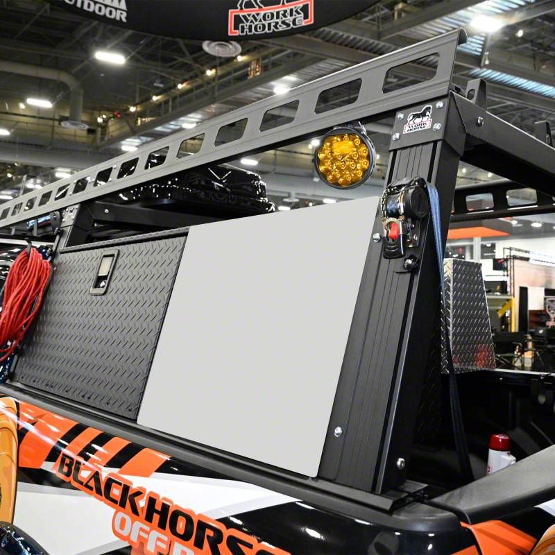 Jeep Gladiator Base K2 Tool Box; Black; 34-Inch (Universal; Some Adaptation May Be Required ...