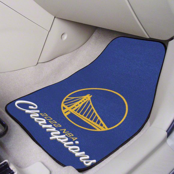 Jeep Gladiator Carpet Front Floor Mats with Golden State Warriors 2022 ...