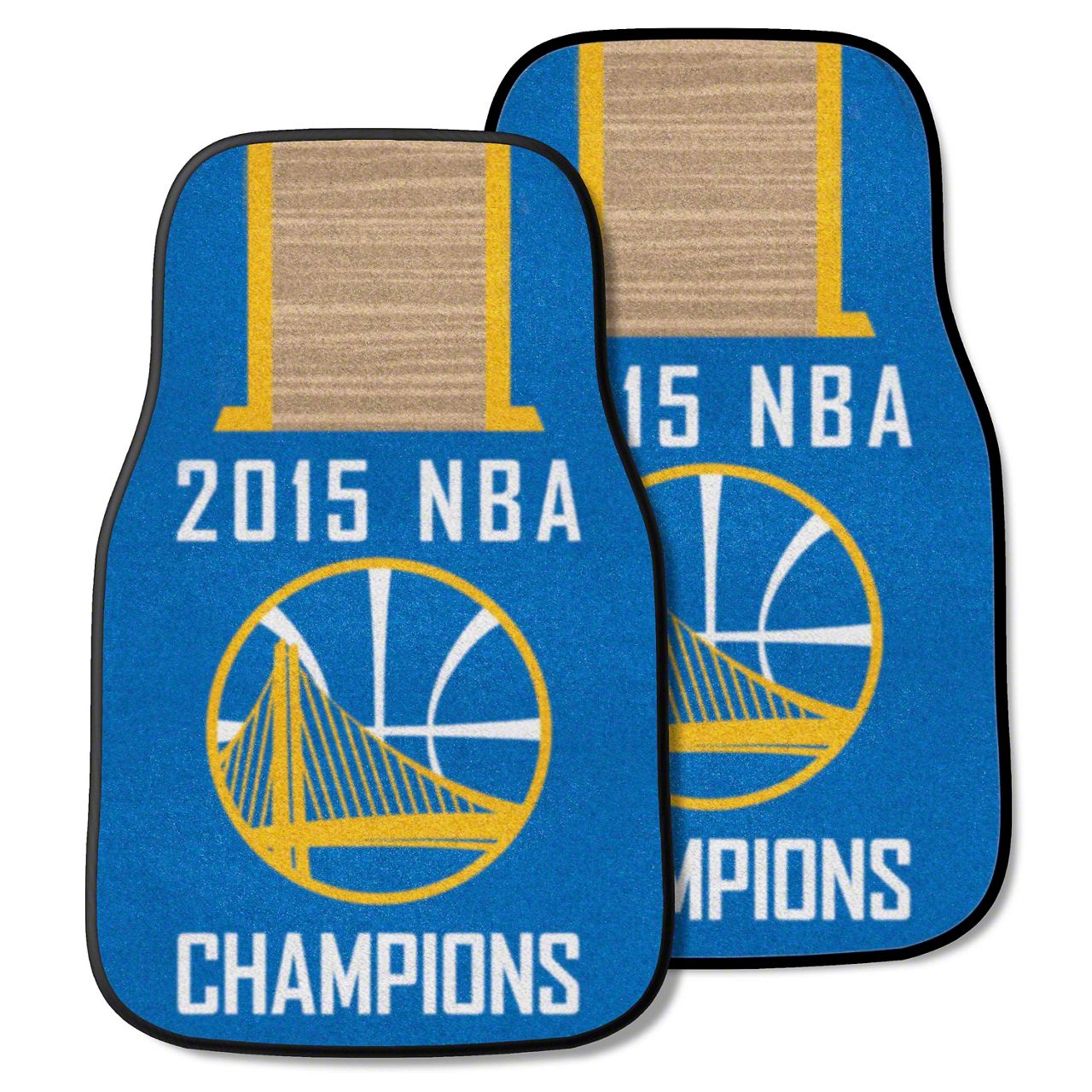 Jeep Gladiator Carpet Front Floor Mats with Golden State Warriors 2015 ...