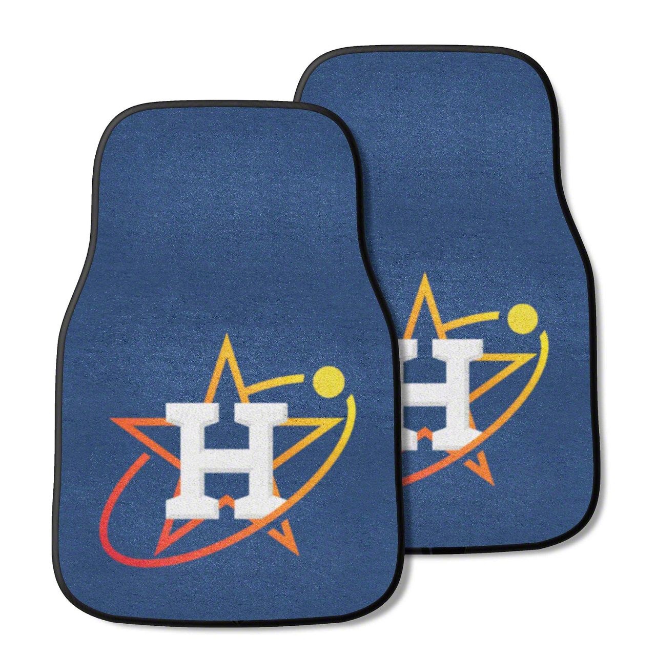 Jeep Gladiator Carpet Front Floor Mats with Houston Astros City Connect ...