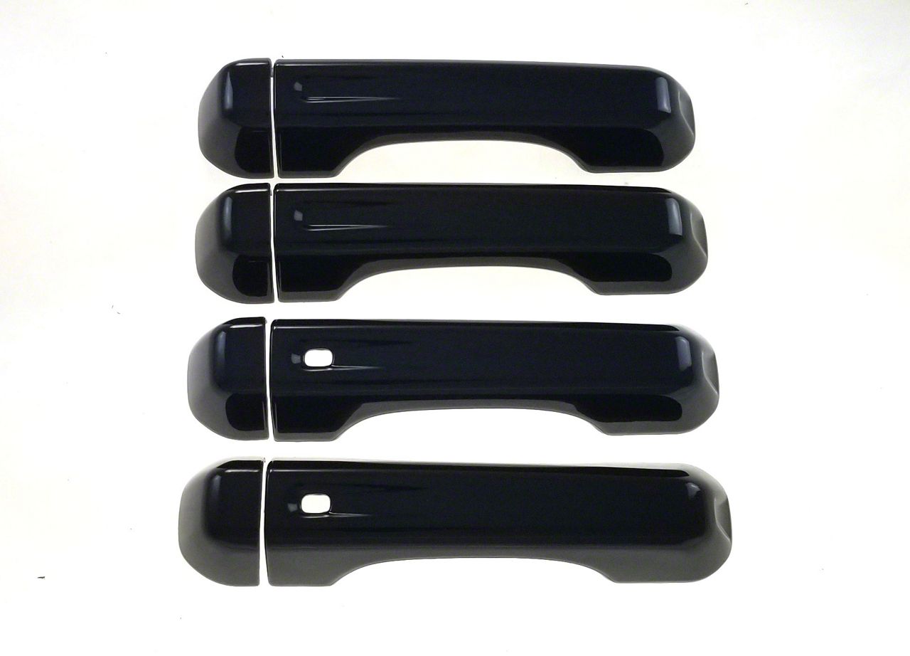Jeep Gladiator Door Handle Covers; Black (20-25 Jeep Gladiator JT ...
