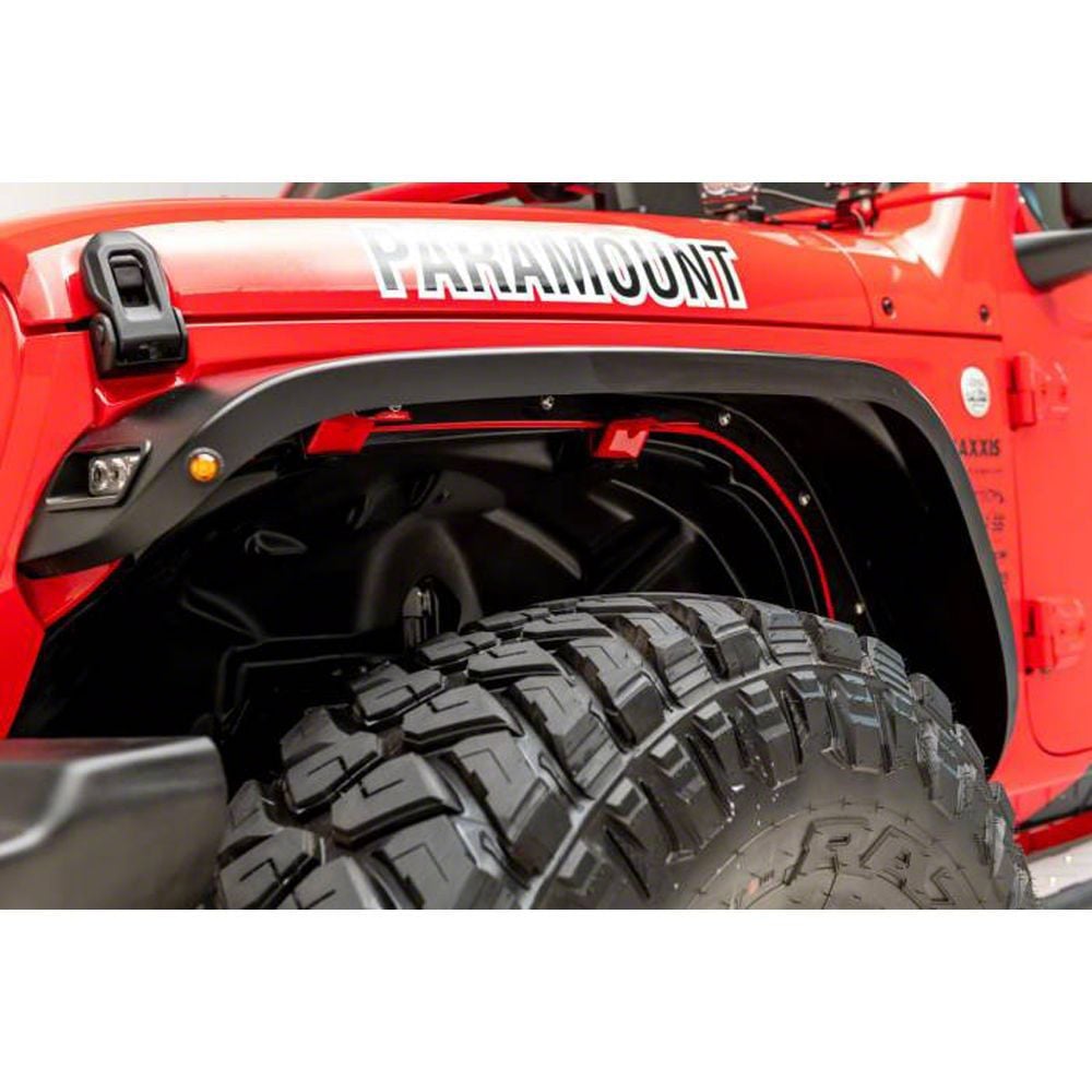 Jeep Gladiator Front Plastic Inner Fender Liners (20-23 Jeep Gladiator ...