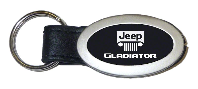 Jeep Gladiator Key Chain; Gladiator Oval Key Fob