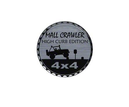 Jeep Gladiator Mall Crawler Rated Badge (Universal; Some Adaptation May ...
