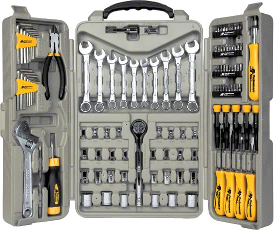 Jeep Gladiator Mechanic Tool Set; 123-Piece Set