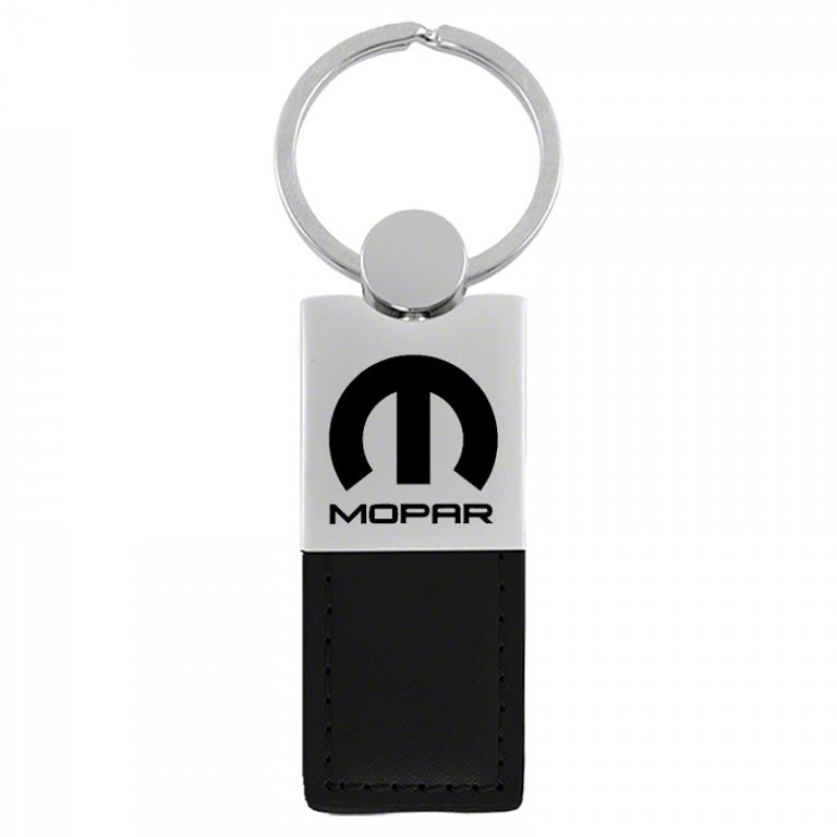 Jeep Gladiator MOPAR Duo Leather Key Fob - Free Shipping