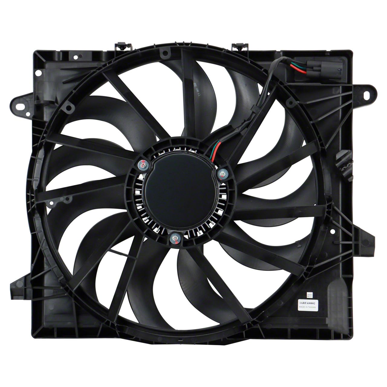 Jeep Gladiator Radiator Cooling Fan Assembly (21-23 Jeep Gladiator JT ...