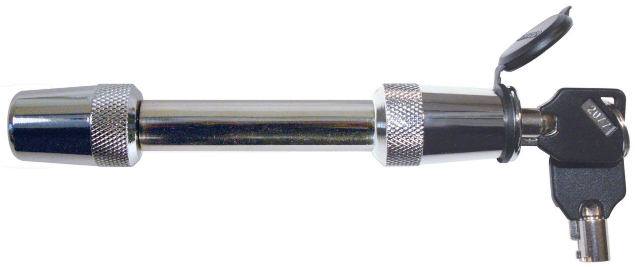 Jeep Gladiator Receiver Lock; 5/8-Inch x 2-3/4-Inch Span; Stainless ...